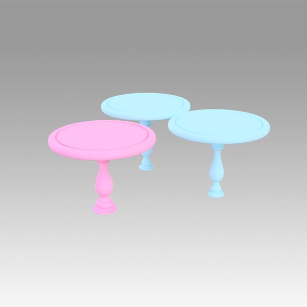 Cake stand 3D model - TurboSquid 1566350