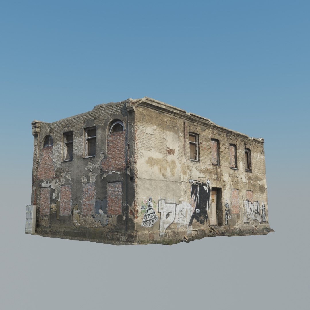 Scan House 3d Model