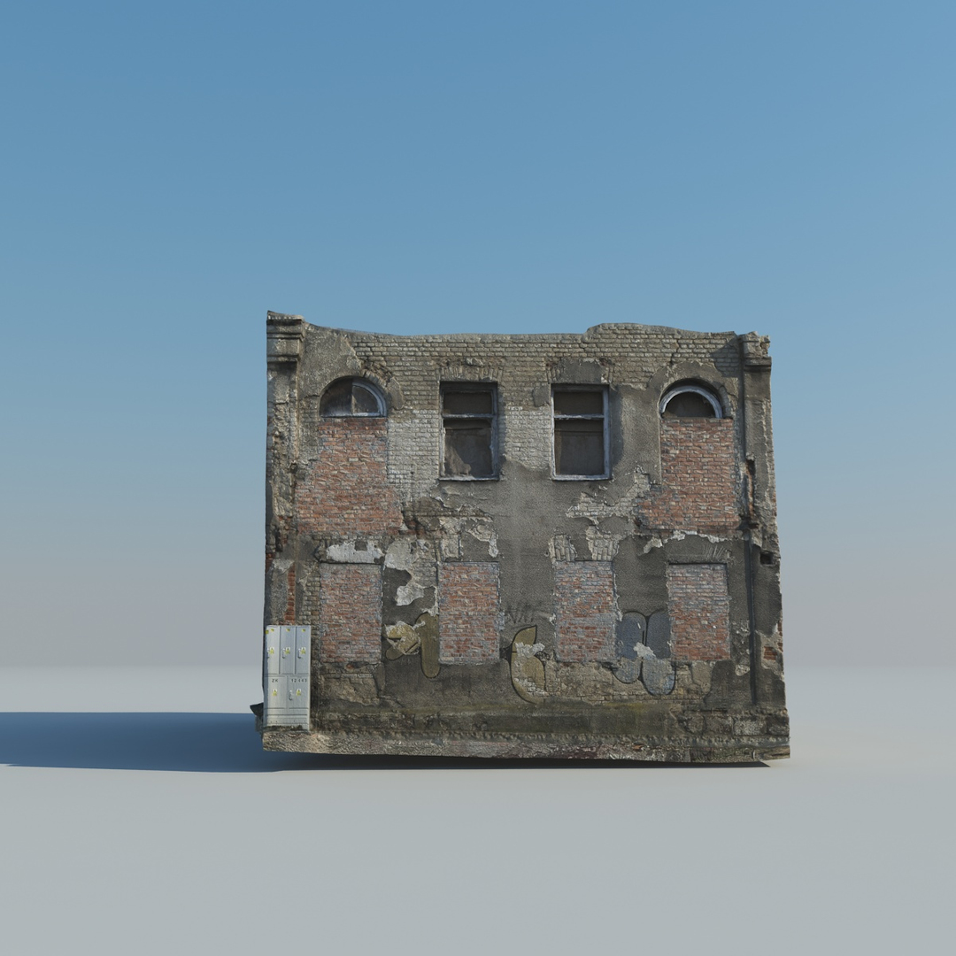 Scan House 3d Model