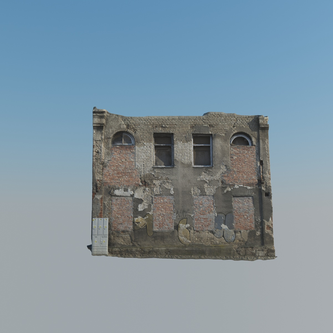 Scan House 3d Model