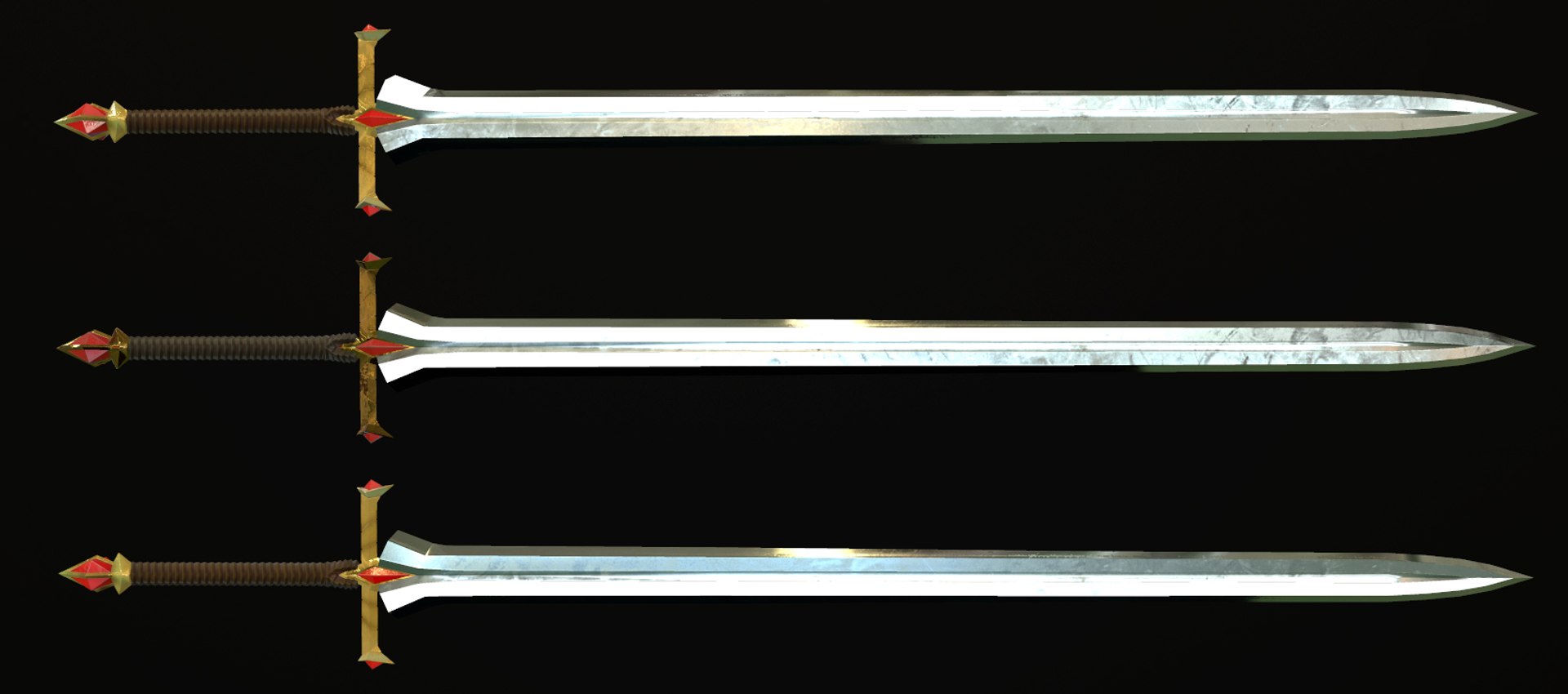 3D Long Sword Model | 1148436 | TurboSquid