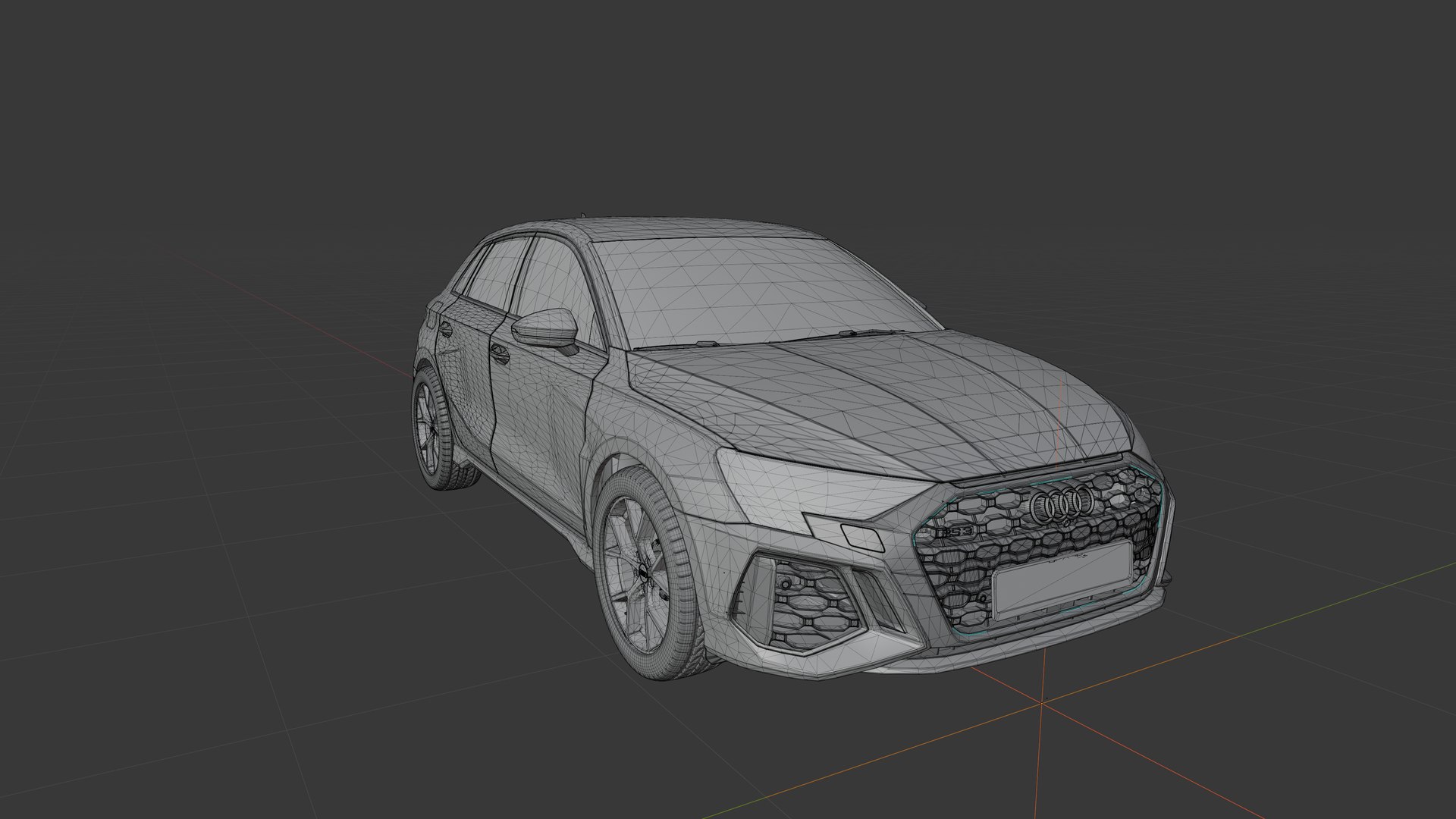 Audi RS3 2024 3D - TurboSquid 2284815