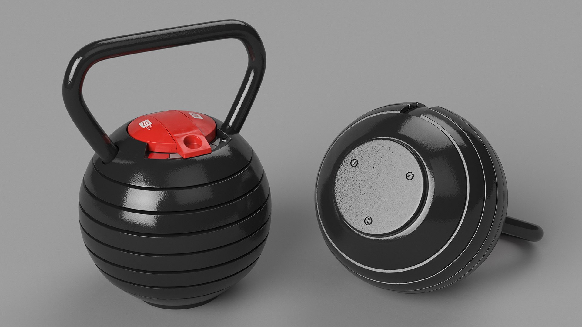 Adjustable Kettlebell 3D Model - TurboSquid 2252667