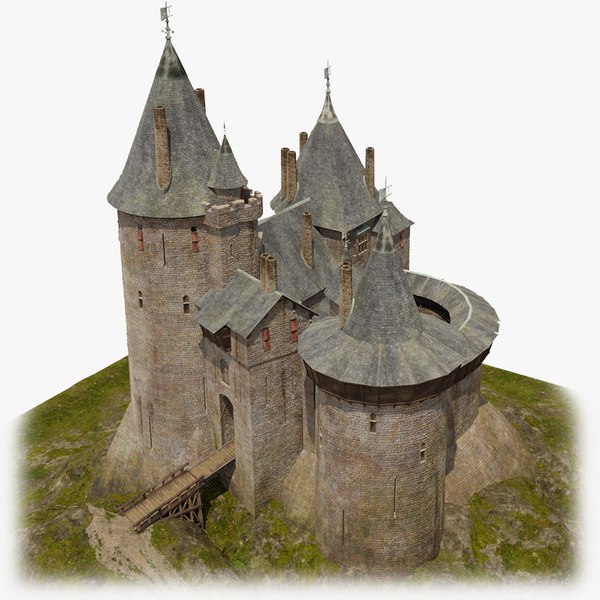 3d castle buildings