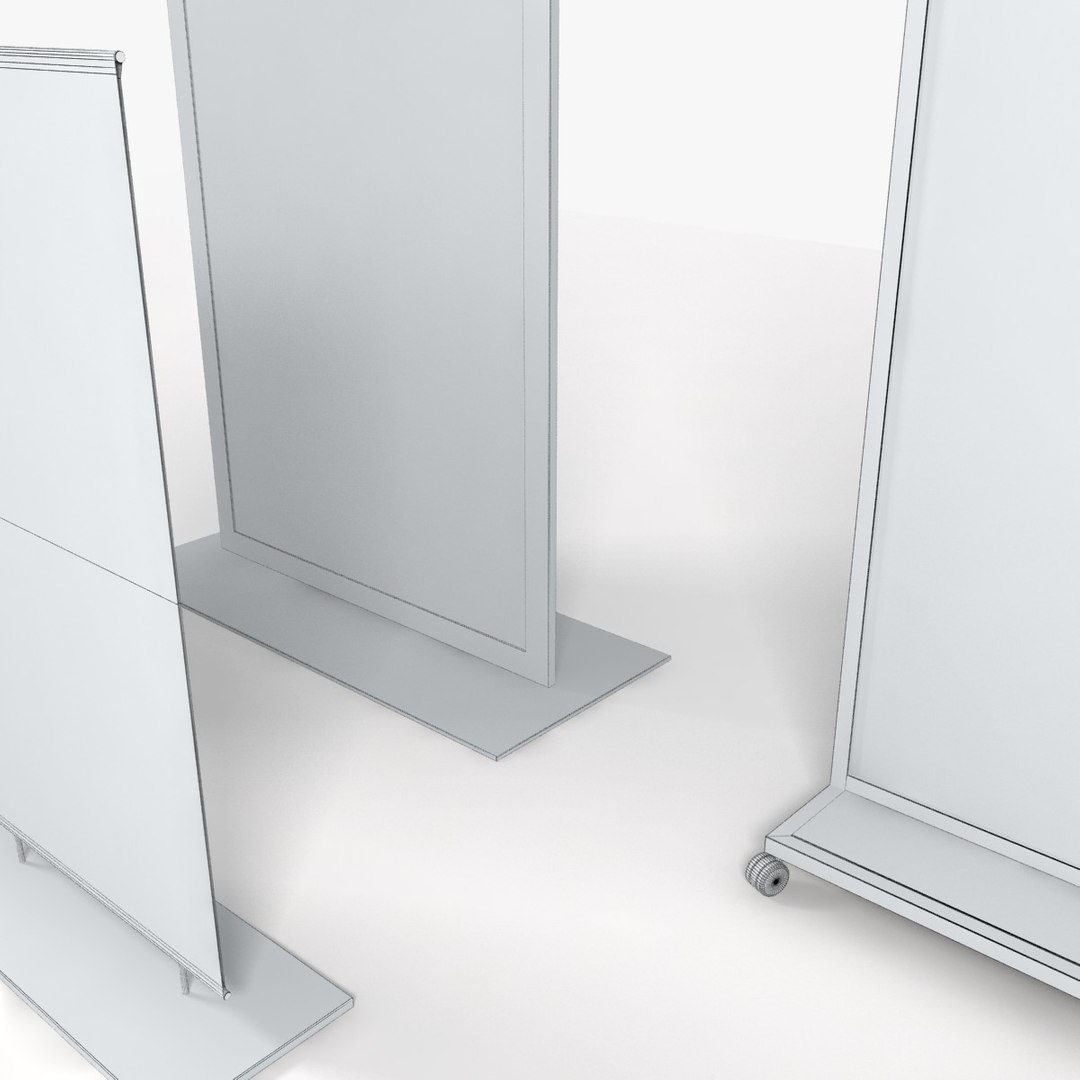 3d Retail Floor Signage 01 Model