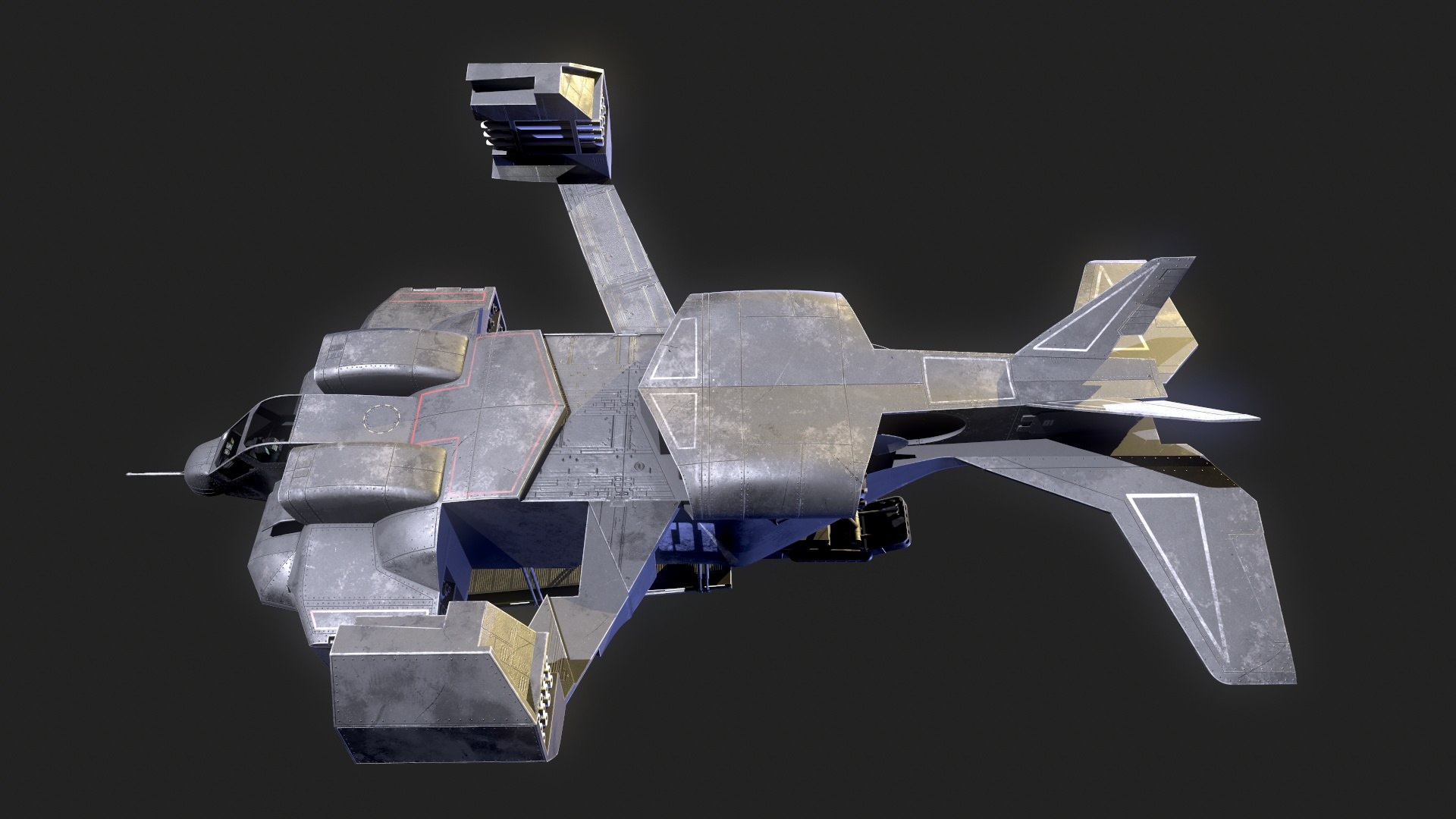 3D UD4 Cheyenne ALIENS - TurboSquid 1907558