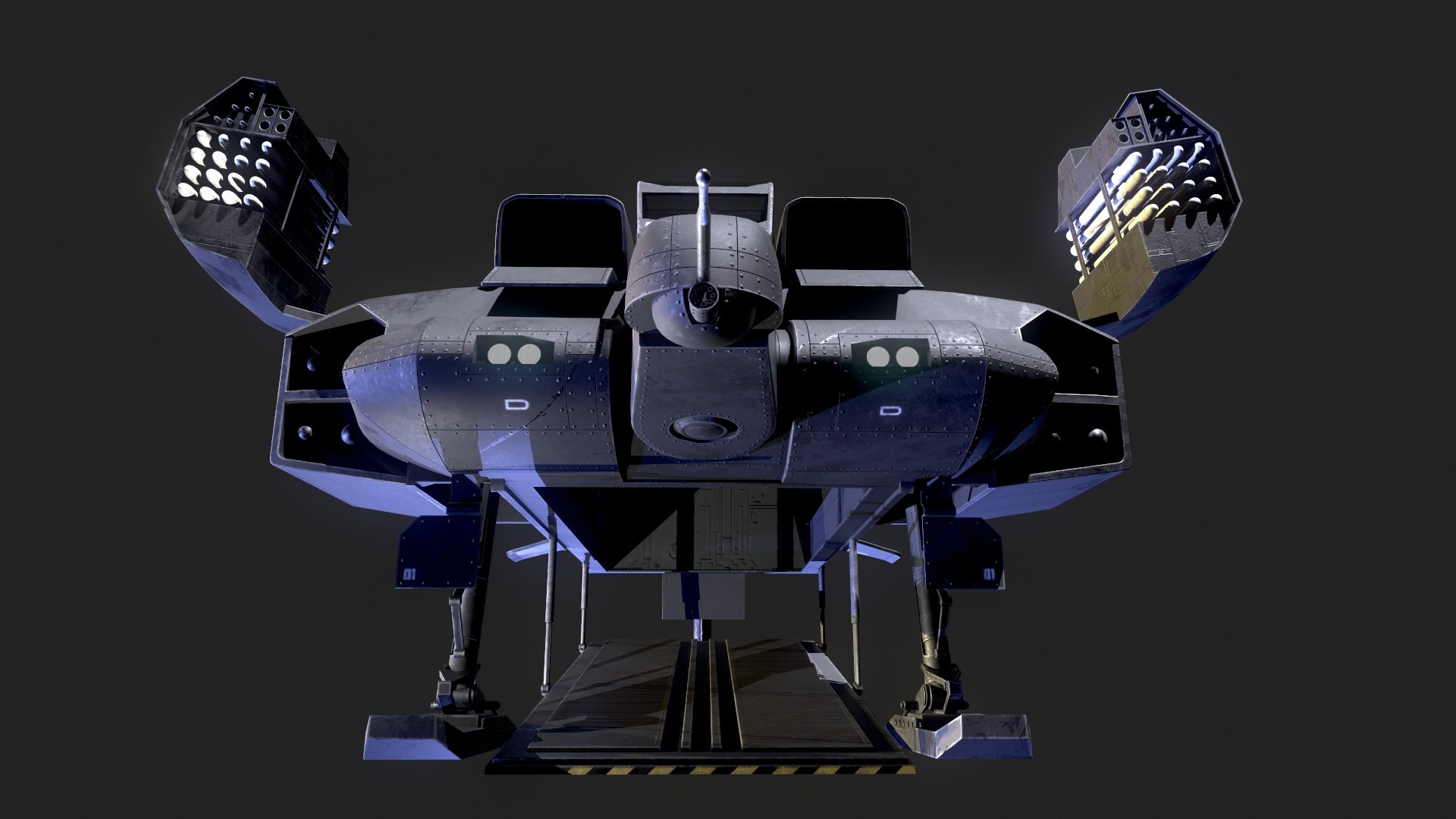 3D UD4 Cheyenne ALIENS - TurboSquid 1907558