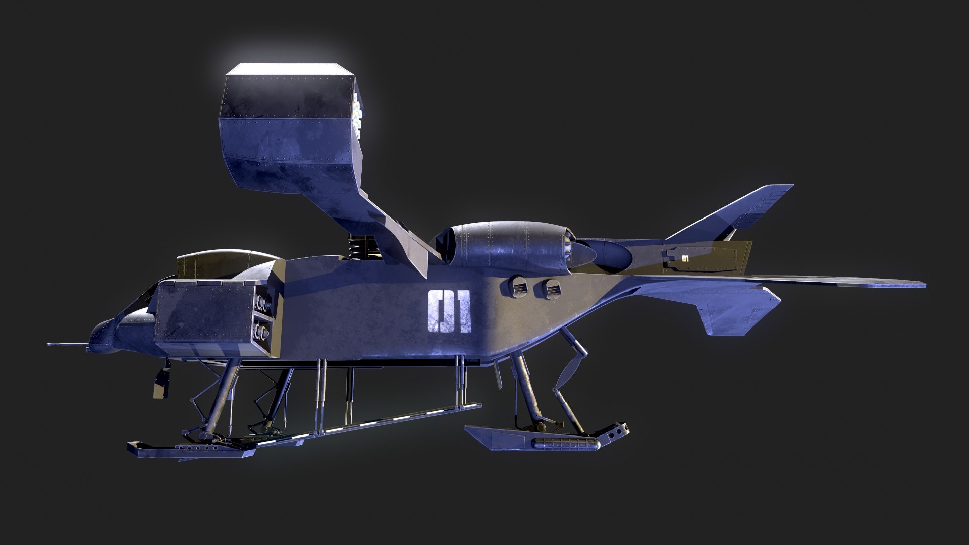 3D UD4 Cheyenne ALIENS - TurboSquid 1907558