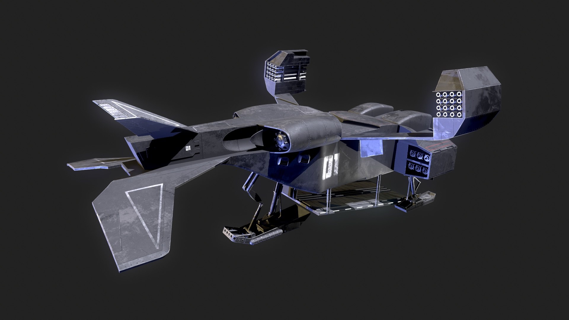 3D UD4 Cheyenne ALIENS - TurboSquid 1907558