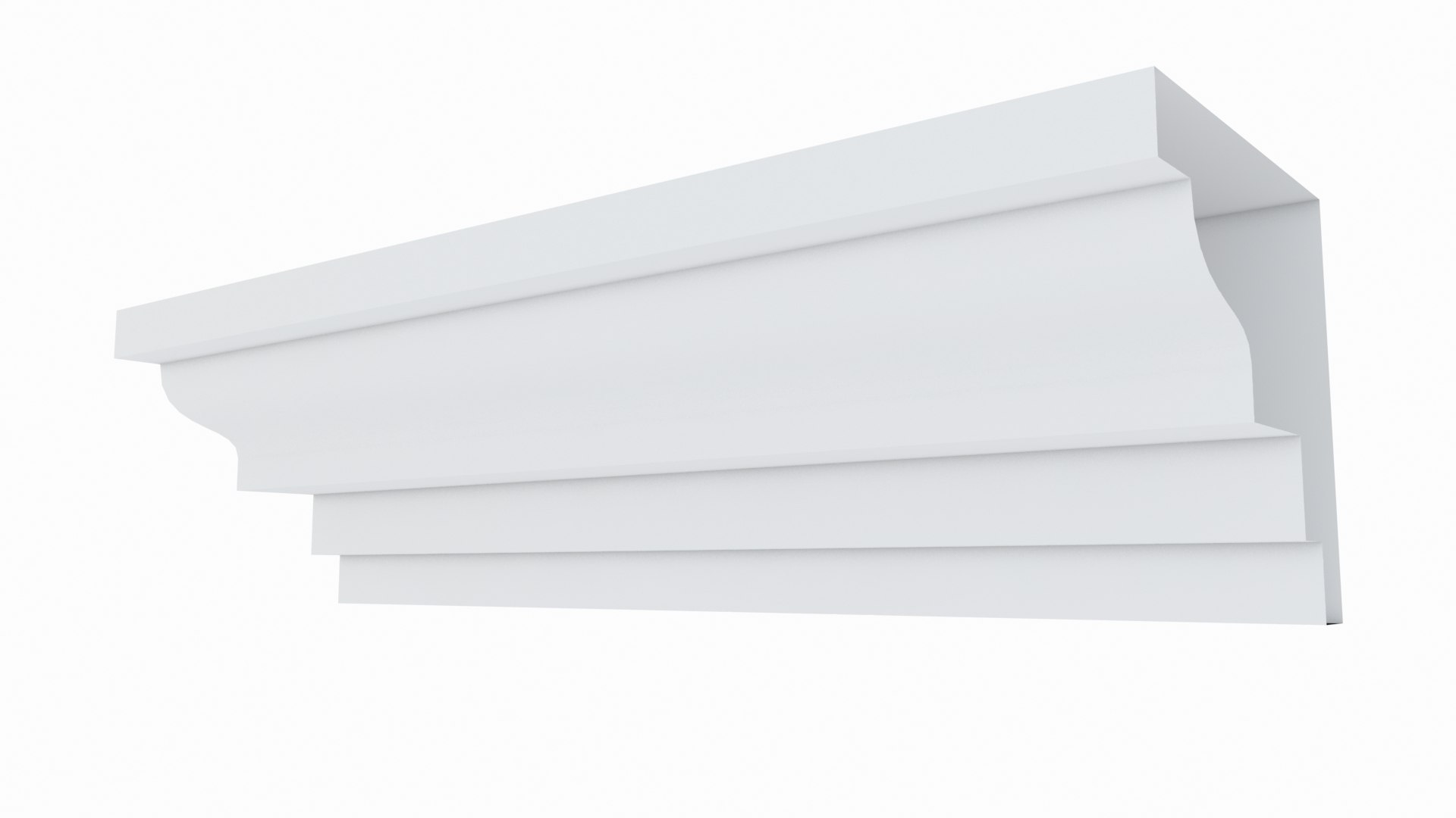 Cornice 156 Straight 3D Model - TurboSquid 2030687