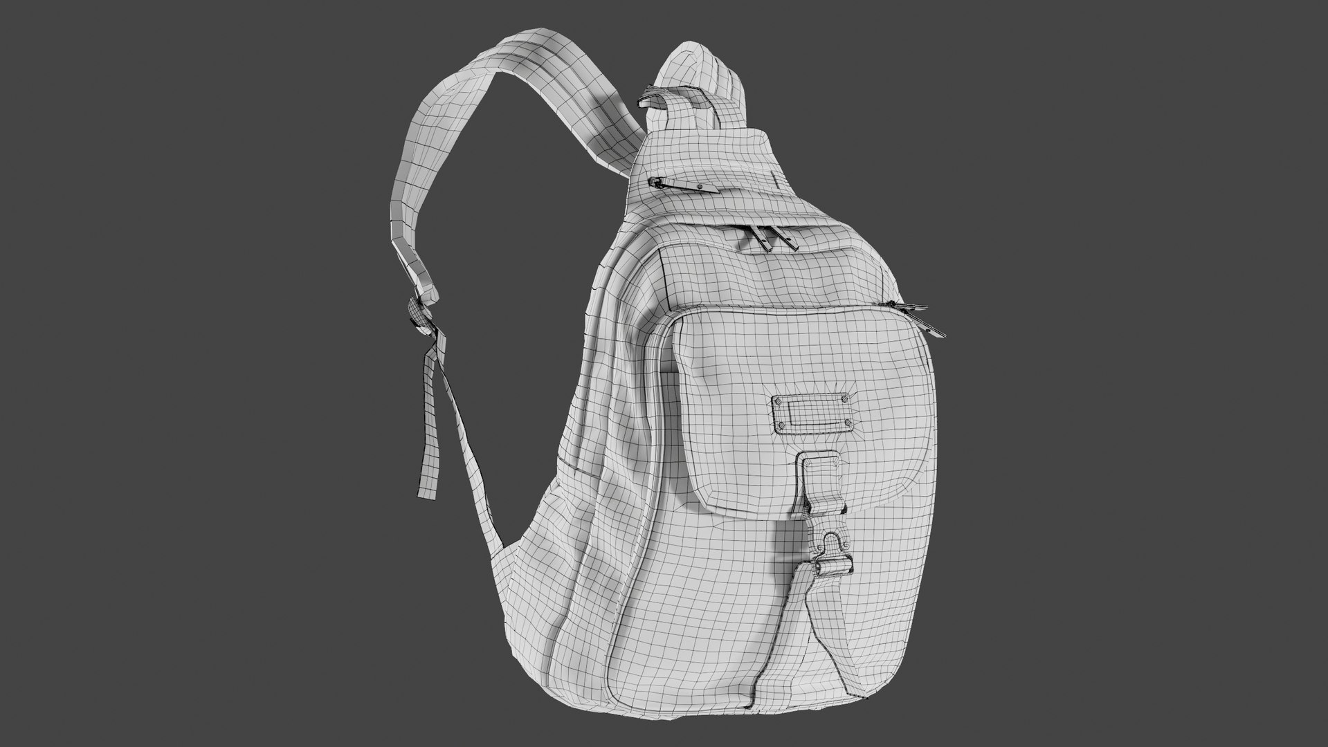 3D mesh backpack 4 - model - TurboSquid 1649795