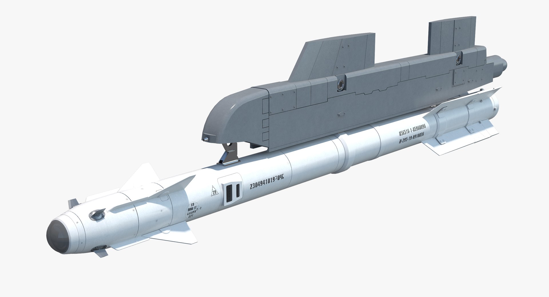 R-73E Missile And Pylon 3D - TurboSquid 2356409