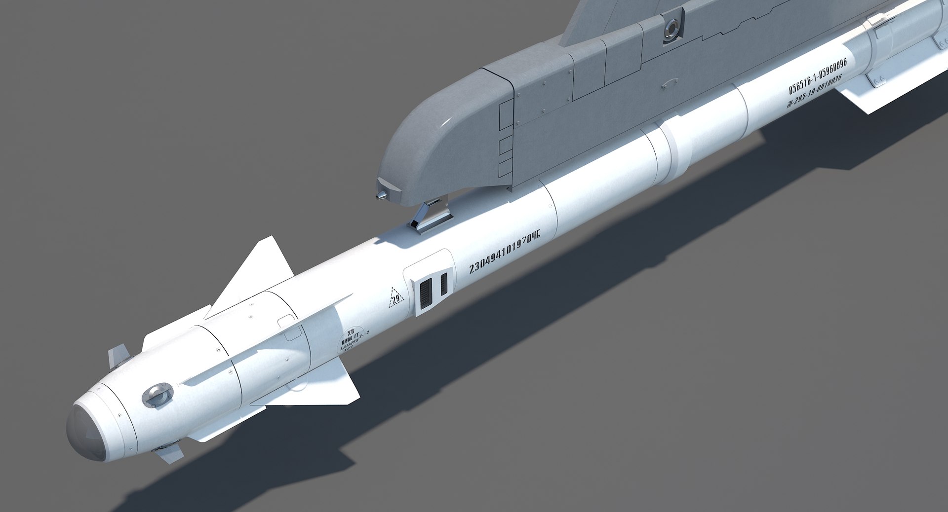 R-73E Missile And Pylon 3D - TurboSquid 2356409