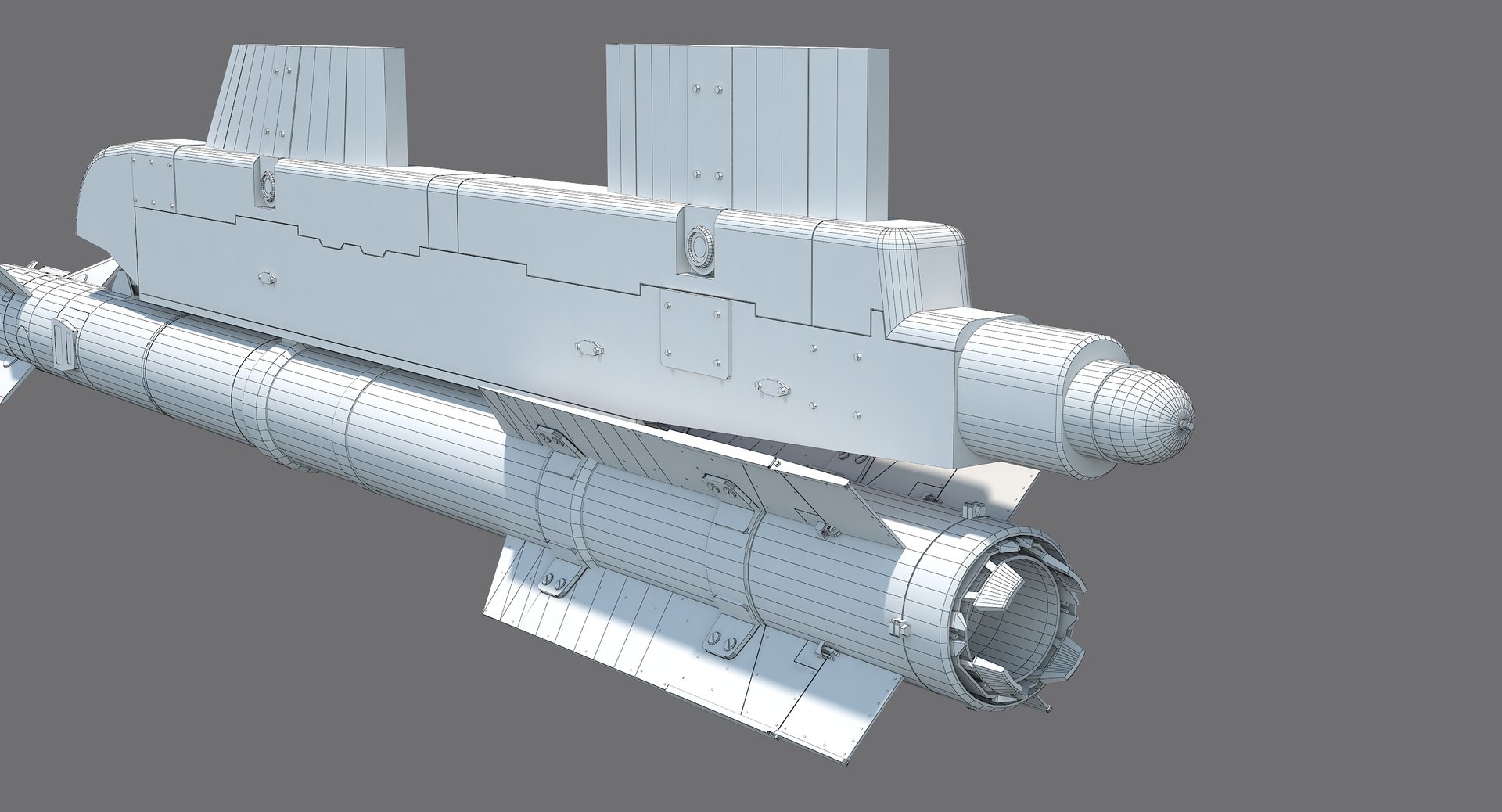 R-73E Missile And Pylon 3D - TurboSquid 2356409