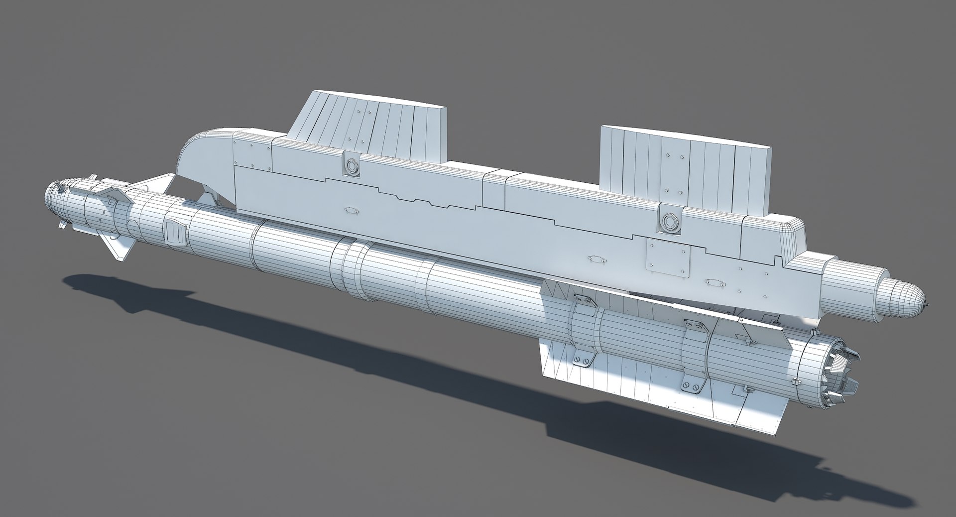 R-73E Missile And Pylon 3D - TurboSquid 2356409