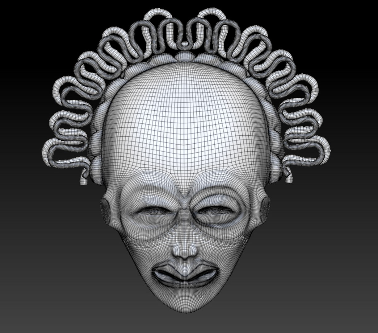 Voodoo Mask Fbx