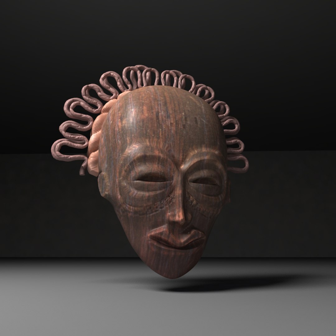 Voodoo Mask Fbx