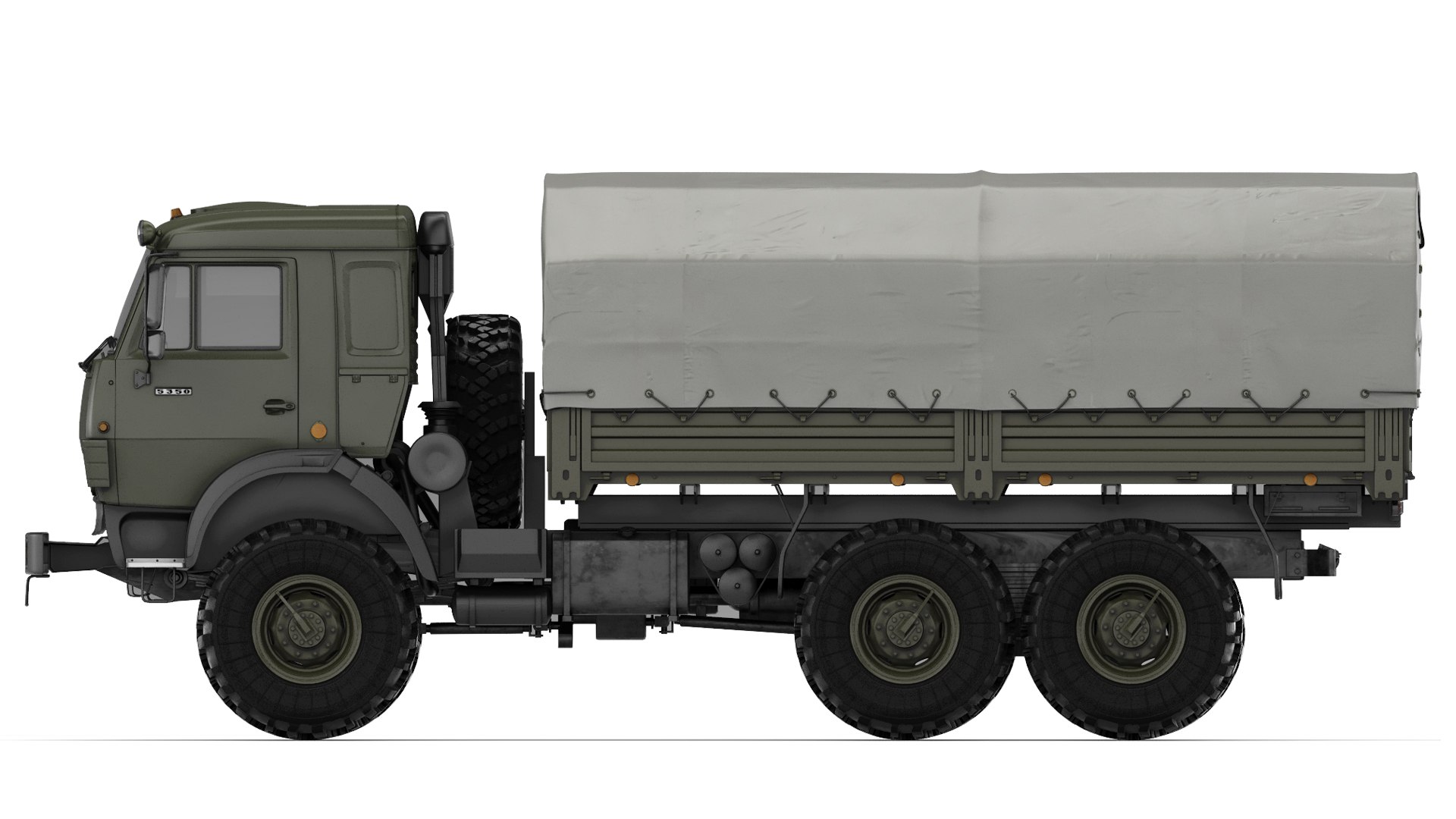 3D Kamaz 5350 Mustang 2003 - TurboSquid 2304998