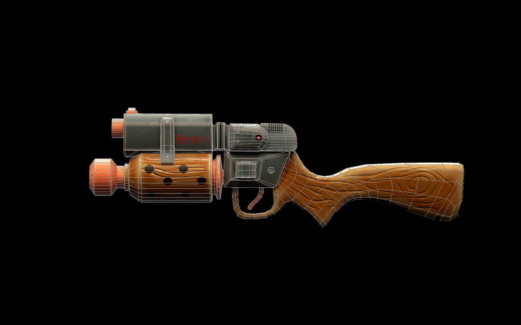 Gun Stylized 3D Model - TurboSquid 1980447