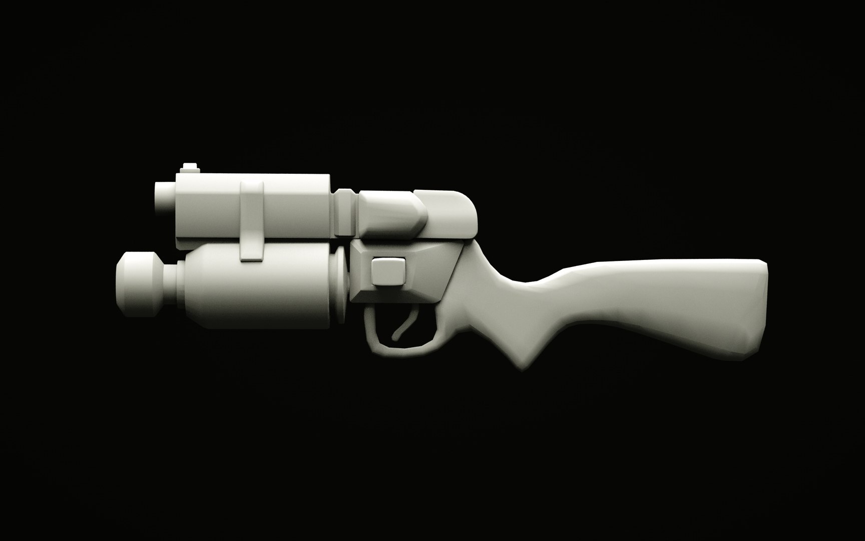 Gun Stylized 3D Model - TurboSquid 1980447