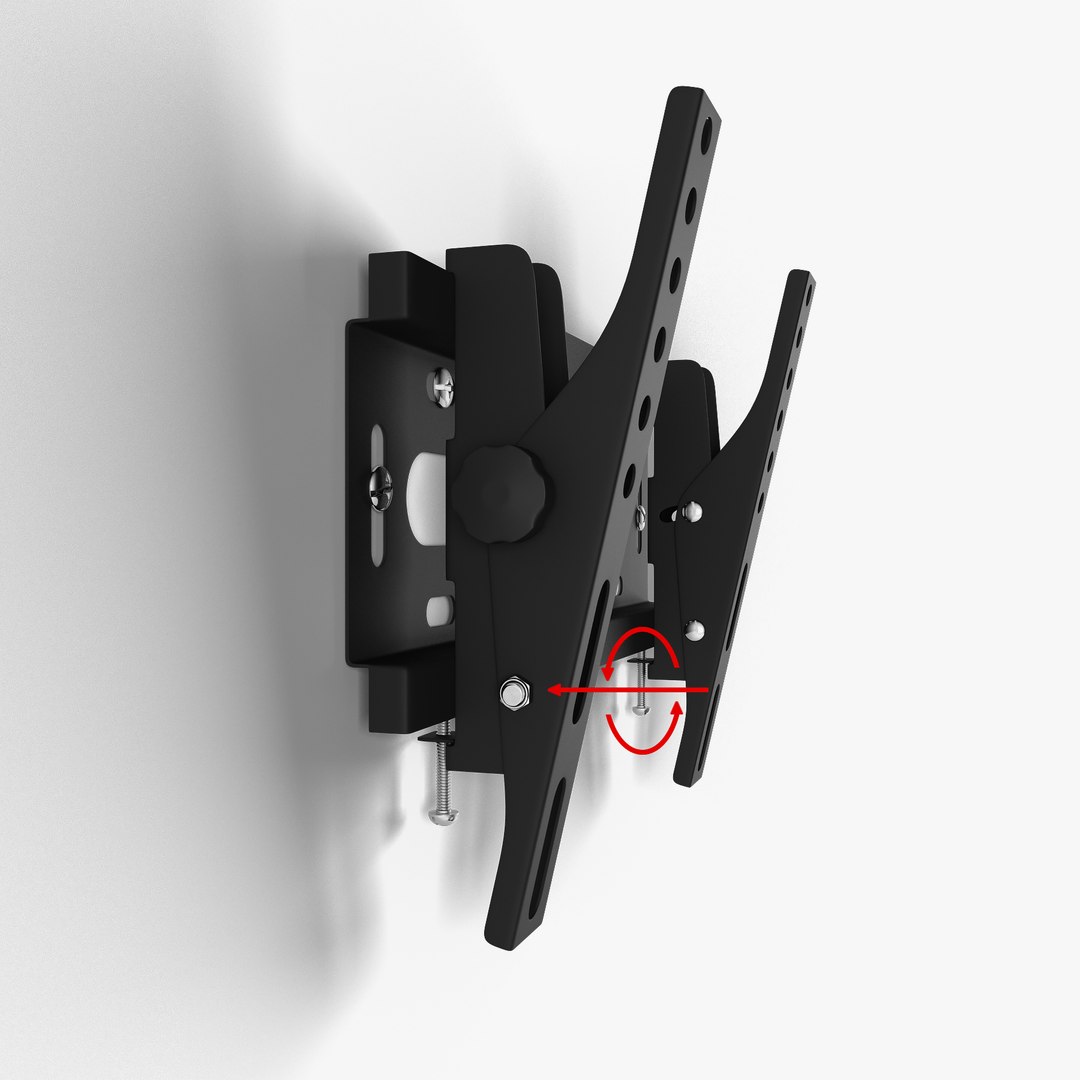 3d Model Tv Wall Mount