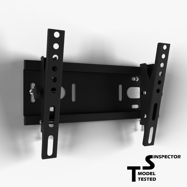 3d model tv wall mount