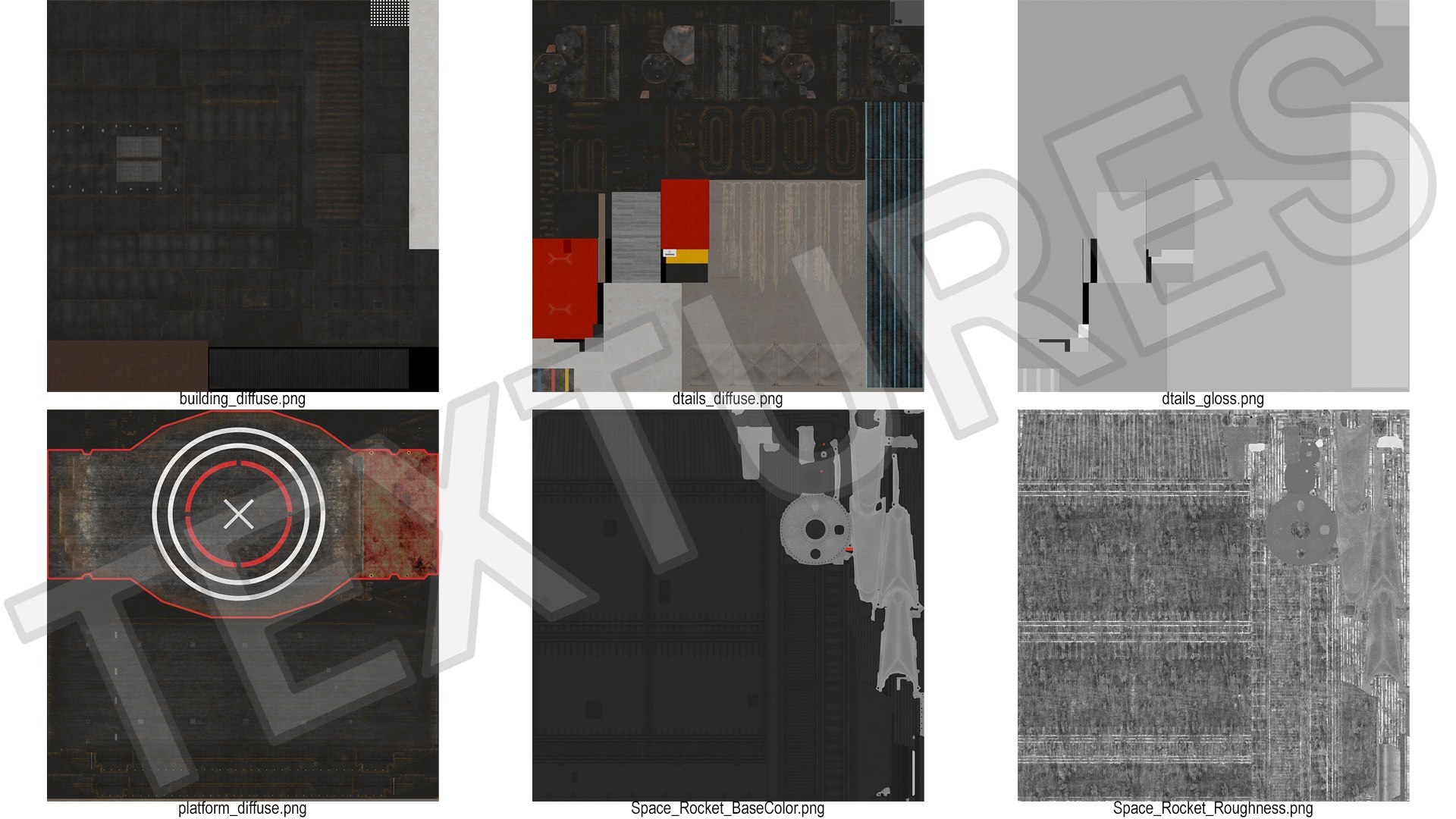 Autonomous Rocket Landing Ship And Orbital Rocket Model - TurboSquid ...