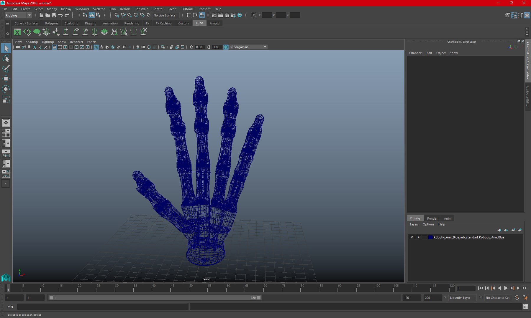 3D Robotic Hand Black - TurboSquid 2234635