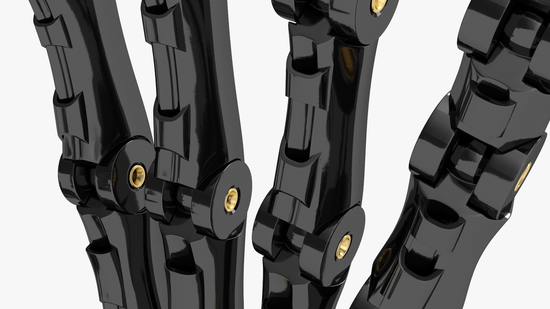 3D Robotic Hand Black - TurboSquid 2234635