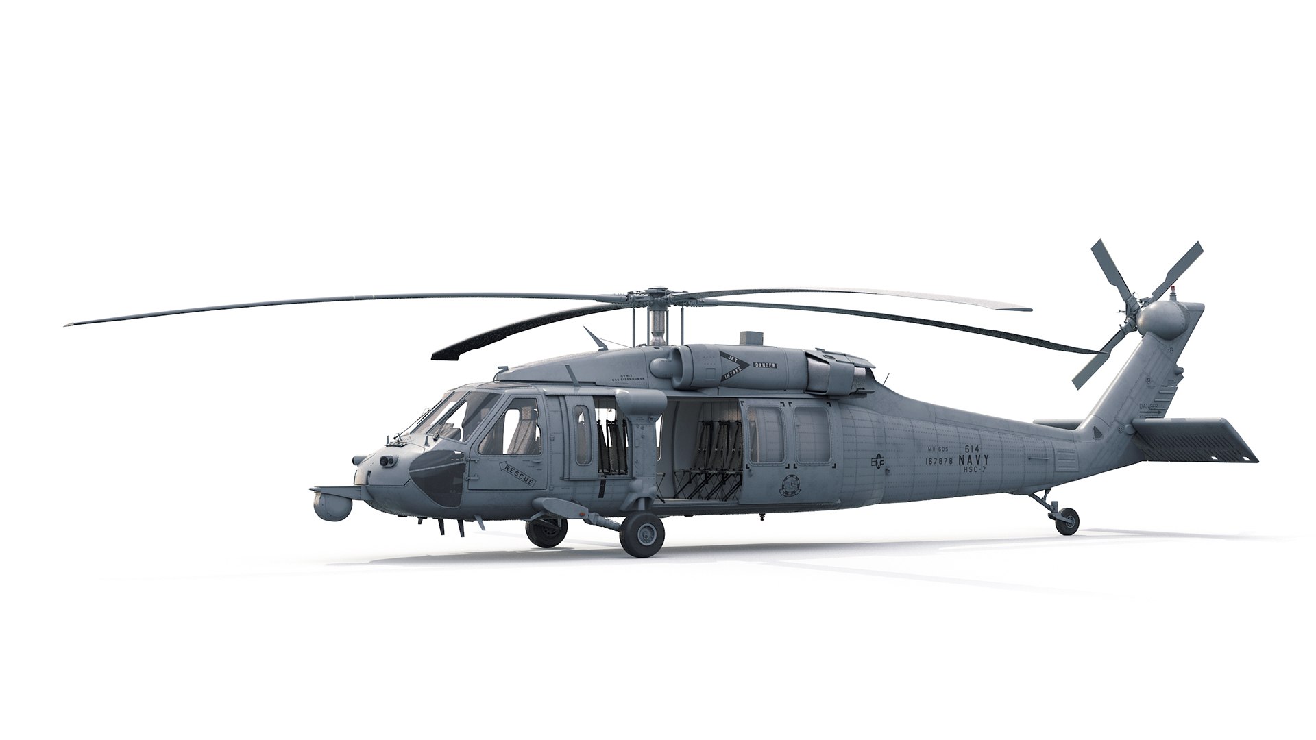 MH-60S 3D - TurboSquid 2237811