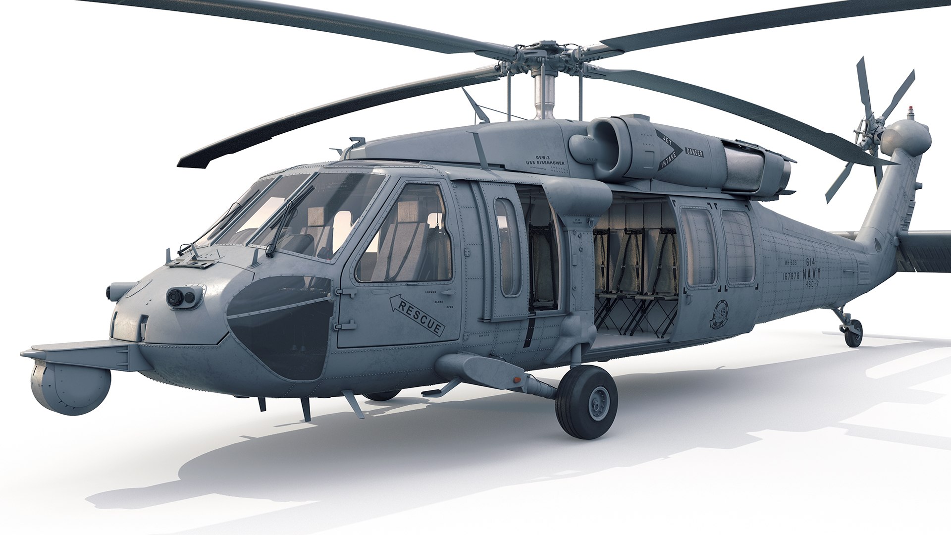MH-60S 3D - TurboSquid 2237811