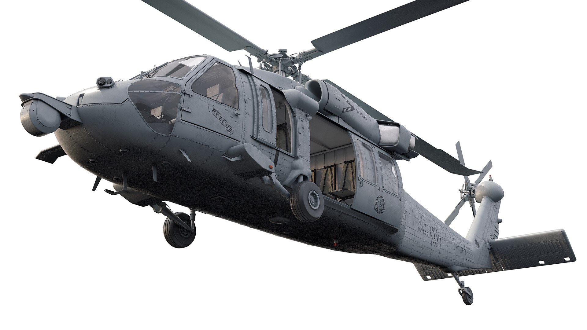 MH-60S 3D - TurboSquid 2237811