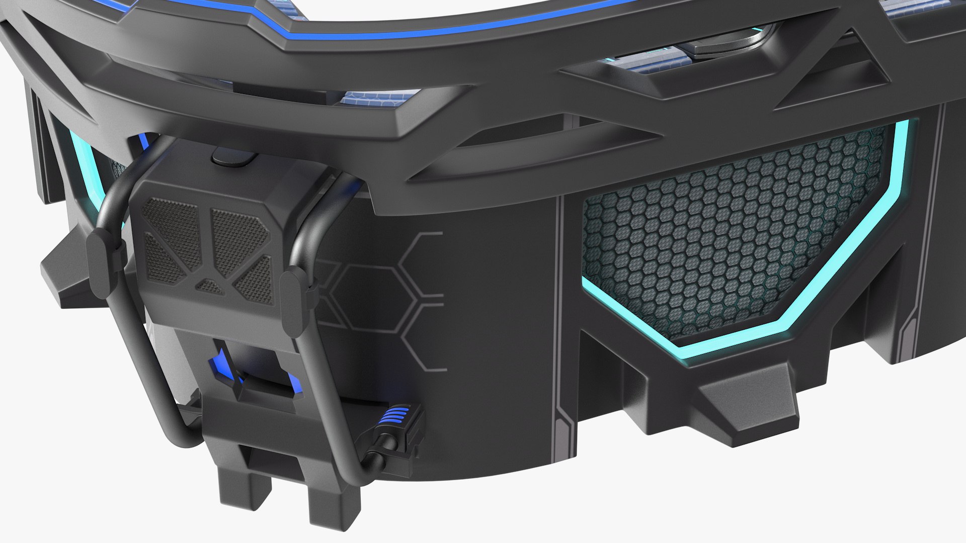 Sci fi hologram control panel 3D - TurboSquid 1652268