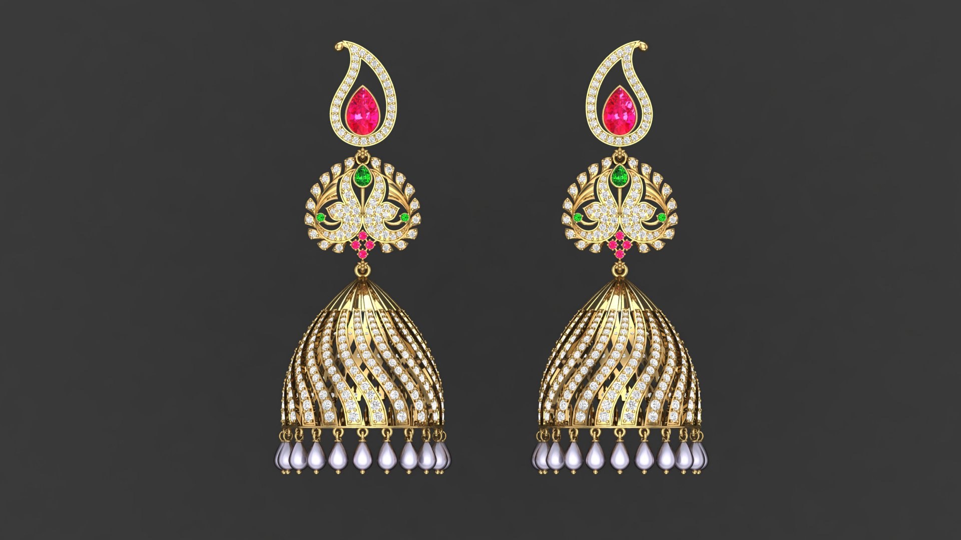 3D Jhumka Model - TurboSquid 2178673