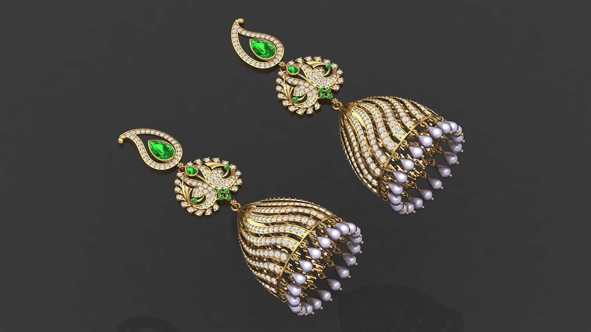 3D Jhumka model - TurboSquid 2178673