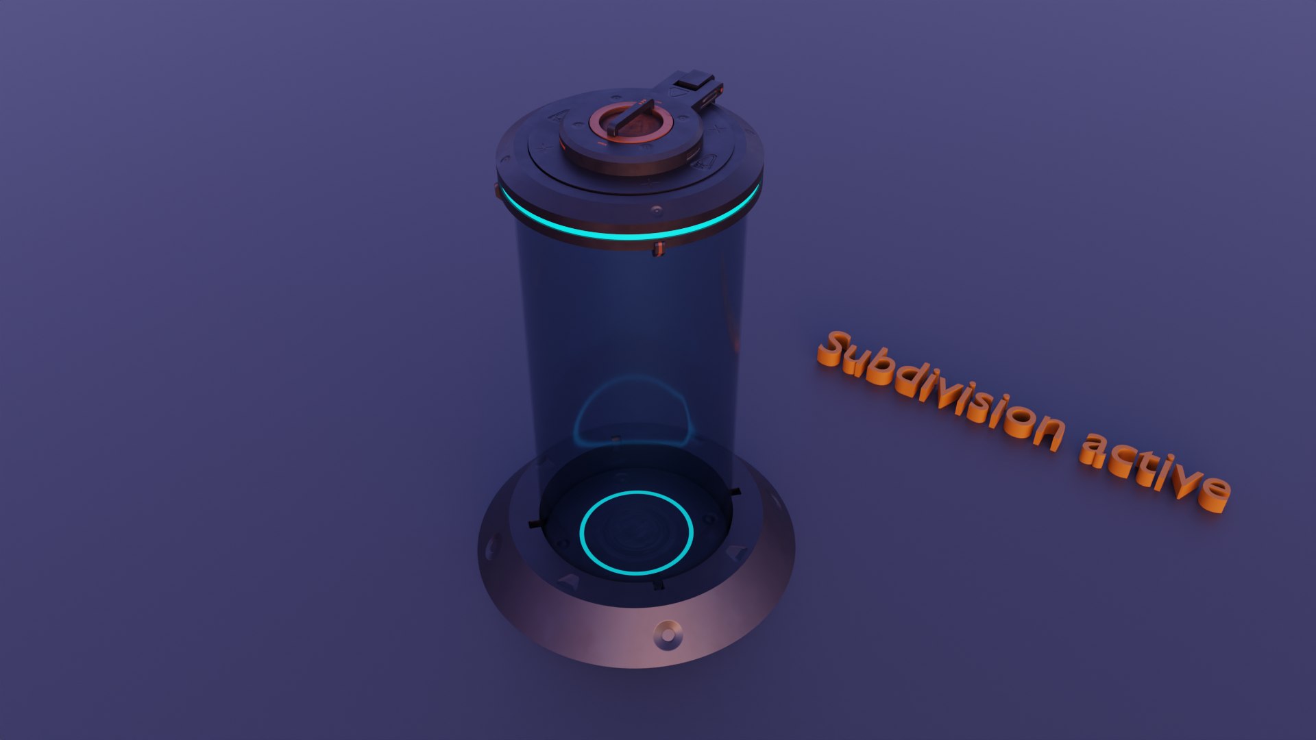 3D Model Sci-fi Pod Capsule Lowpoly - TurboSquid 2018000