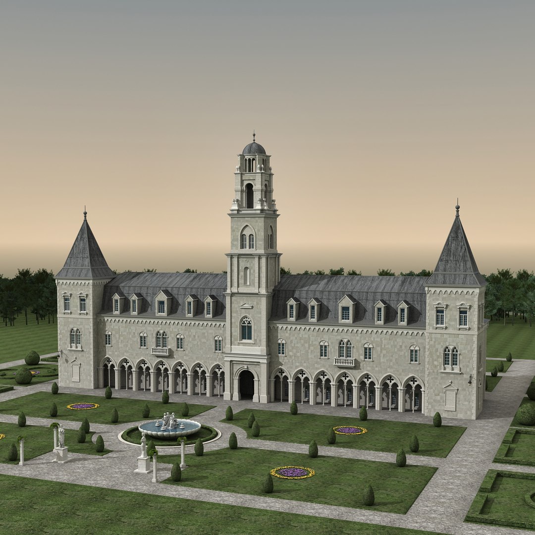 European Palace 05 Model - TurboSquid 2084450