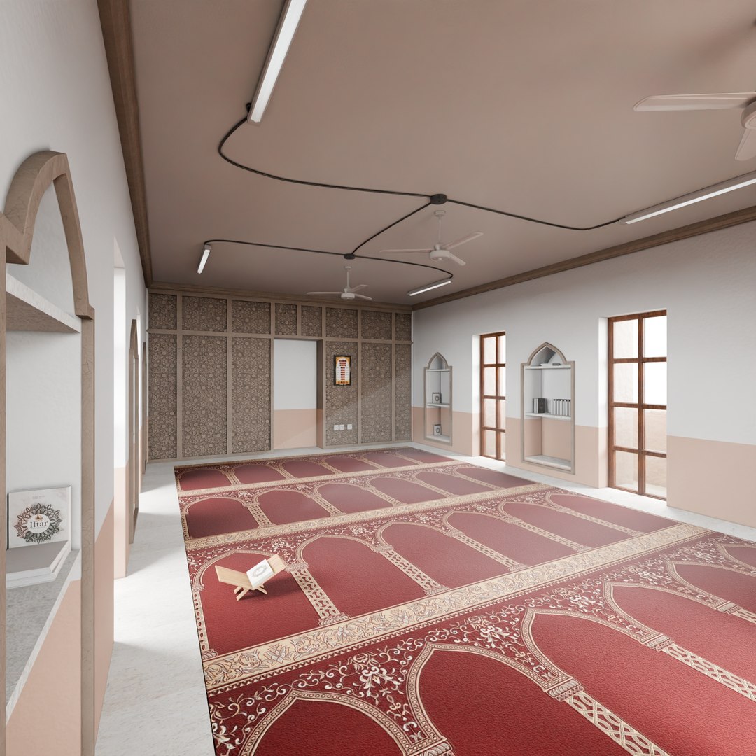 Ancient Omani Mosque 3D - TurboSquid 2314501