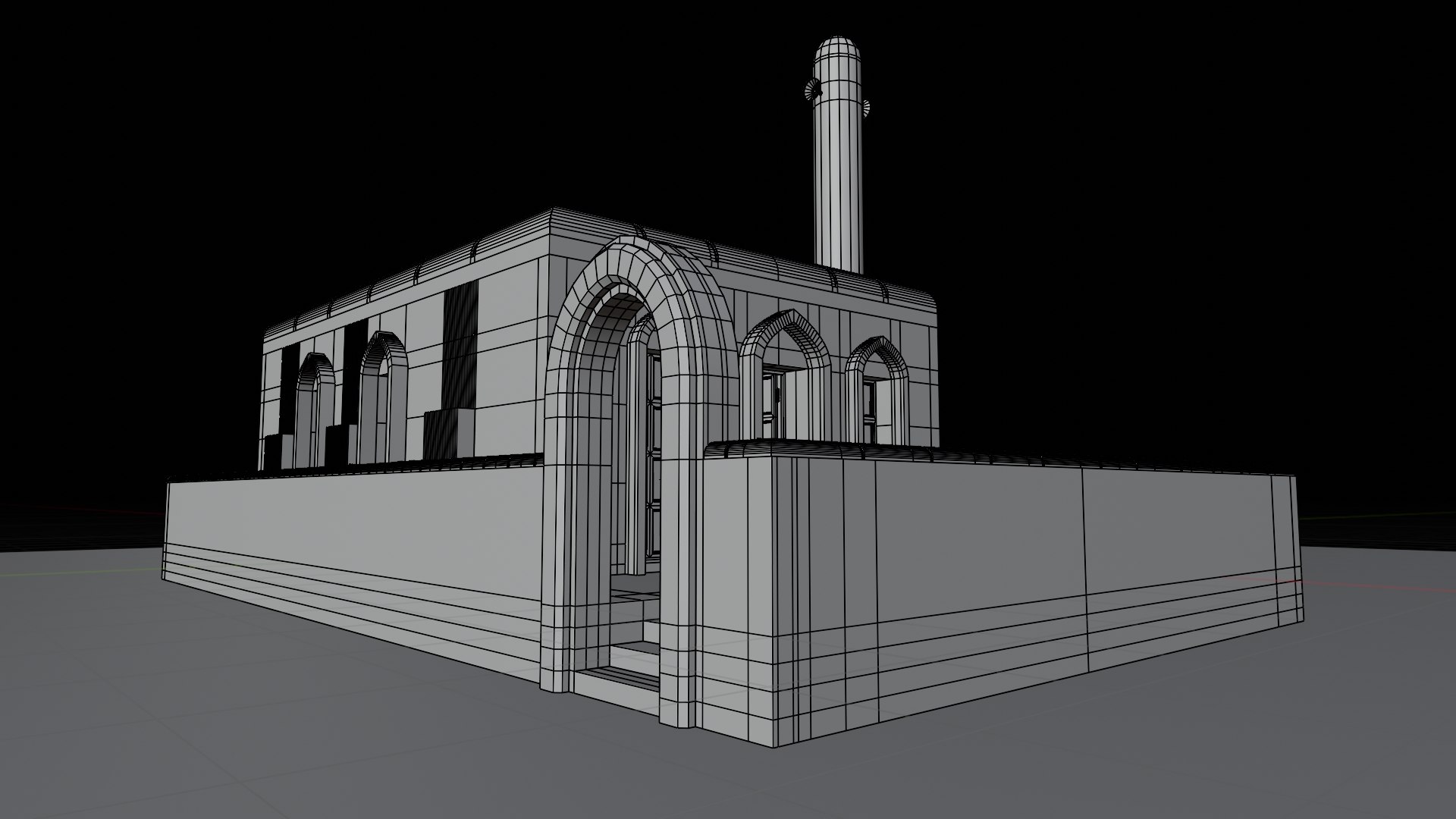 Ancient Omani Mosque 3D - TurboSquid 2314501
