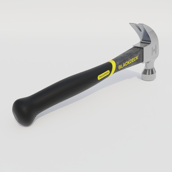 Realistic hammer 3D model - TurboSquid 1365445