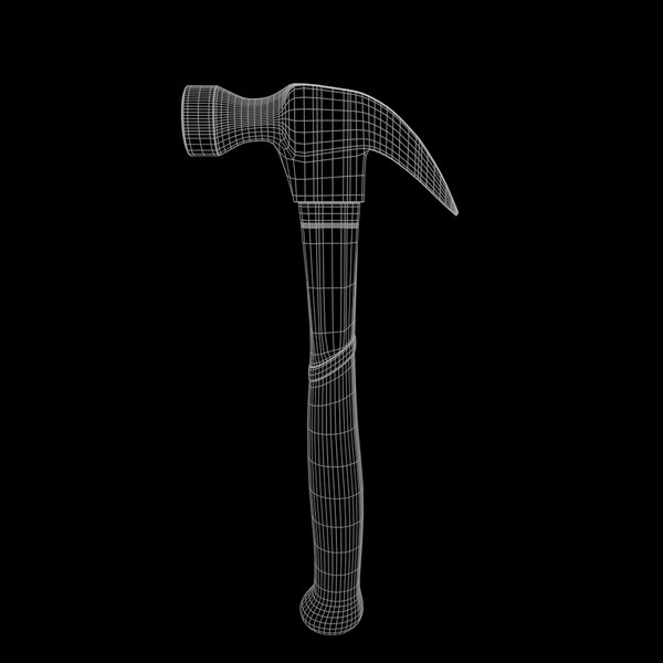 Realistic hammer 3D model - TurboSquid 1365445
