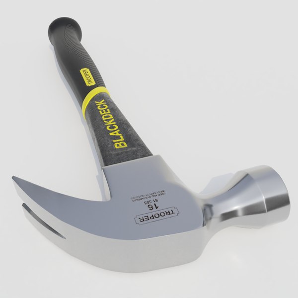 Realistic hammer 3D model - TurboSquid 1365445