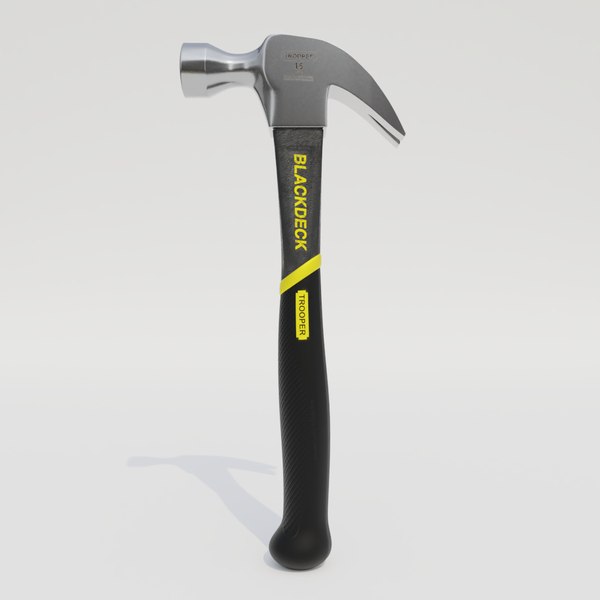 Realistic hammer 3D model - TurboSquid 1365445