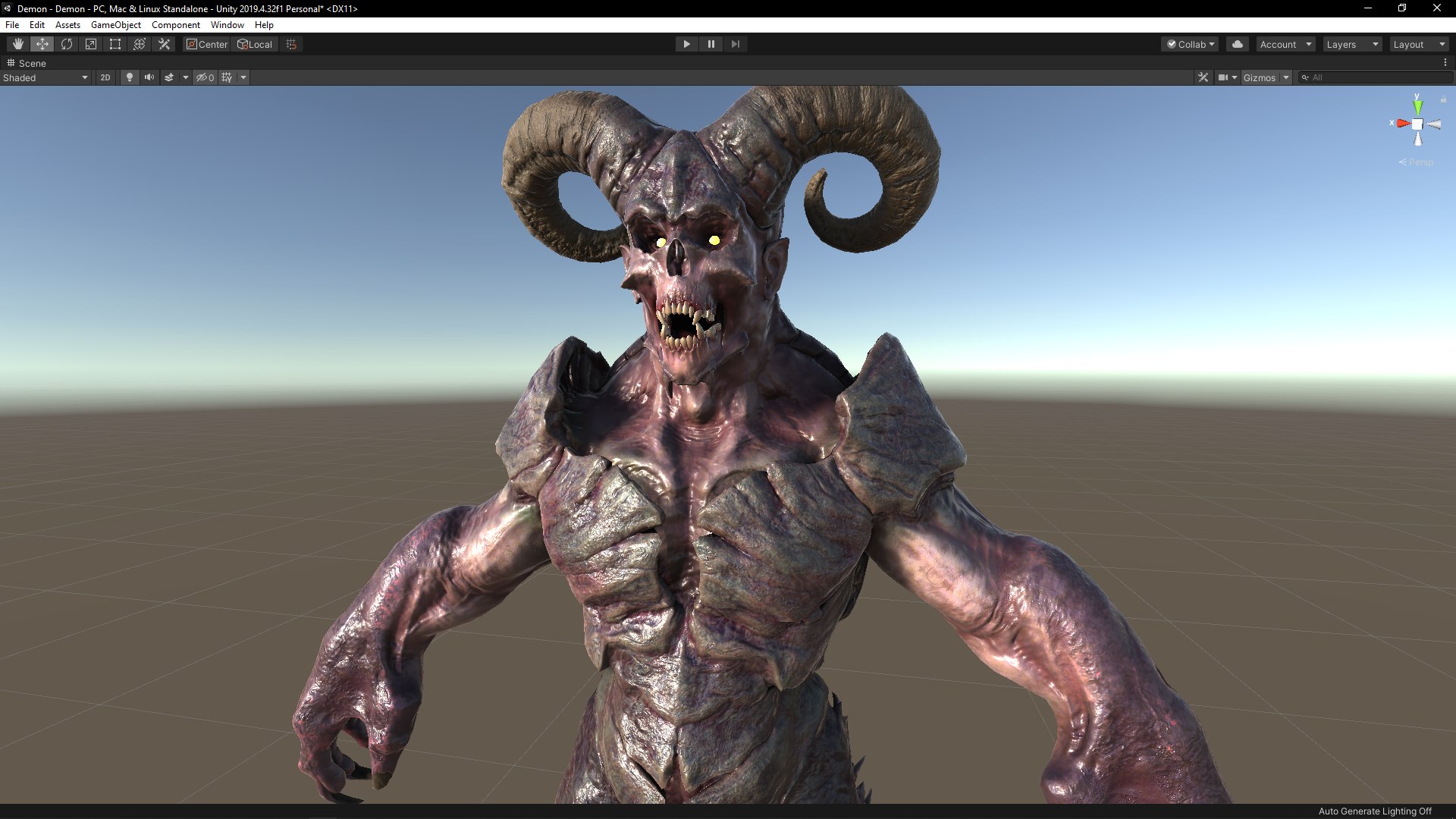 Demon Earth 3D - TurboSquid 1855246