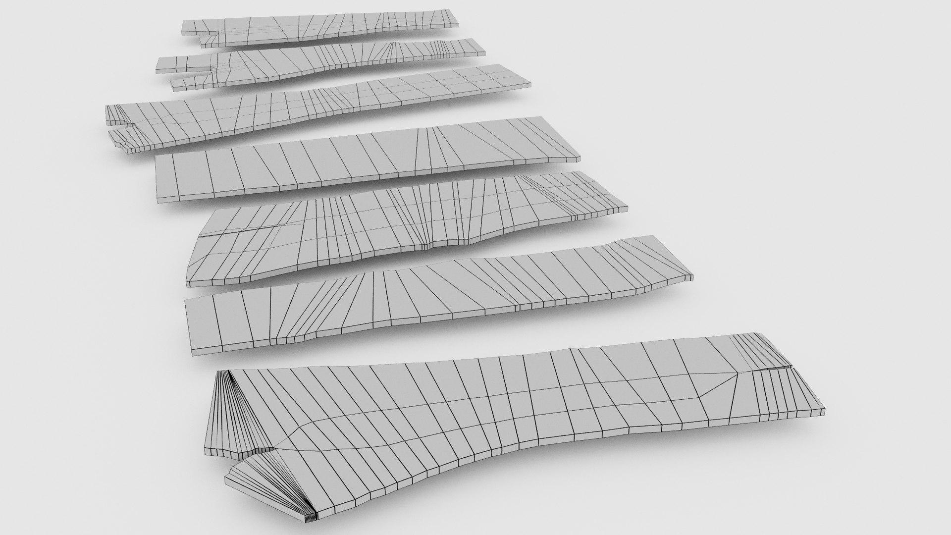 Wood Slabs 3D Model - TurboSquid 1960748