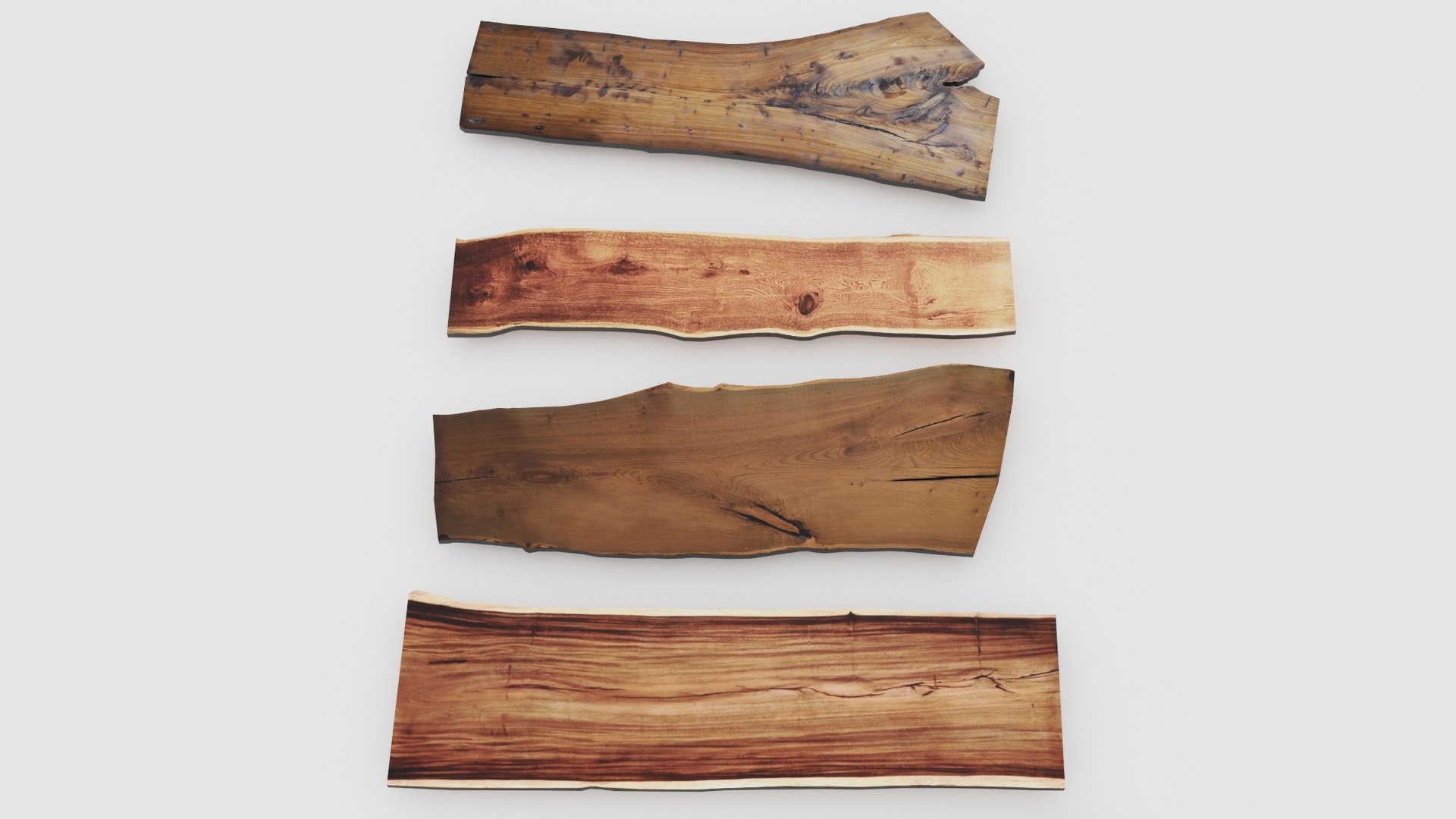 Wood Slabs 3D Model - TurboSquid 1960748