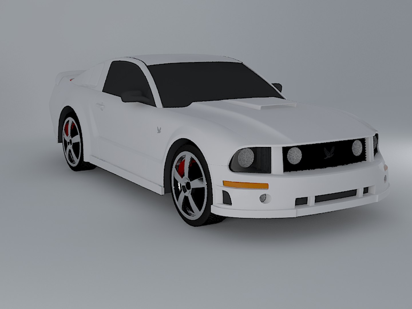3d Mustang