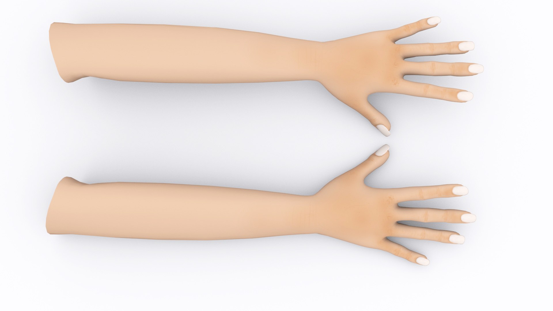 3D Human Hand Model - TurboSquid 1621346
