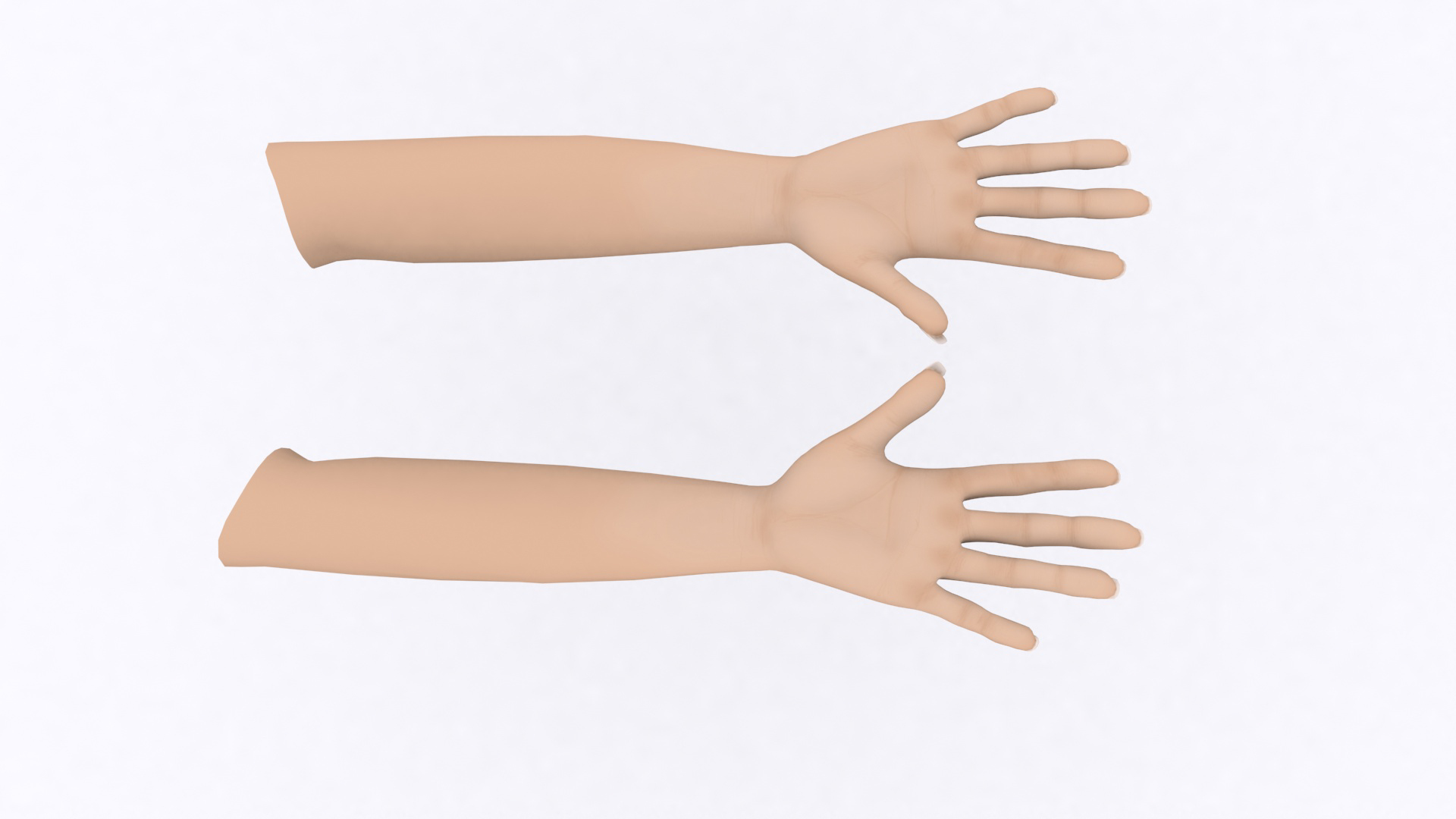 3D Human Hand Model - TurboSquid 1621346