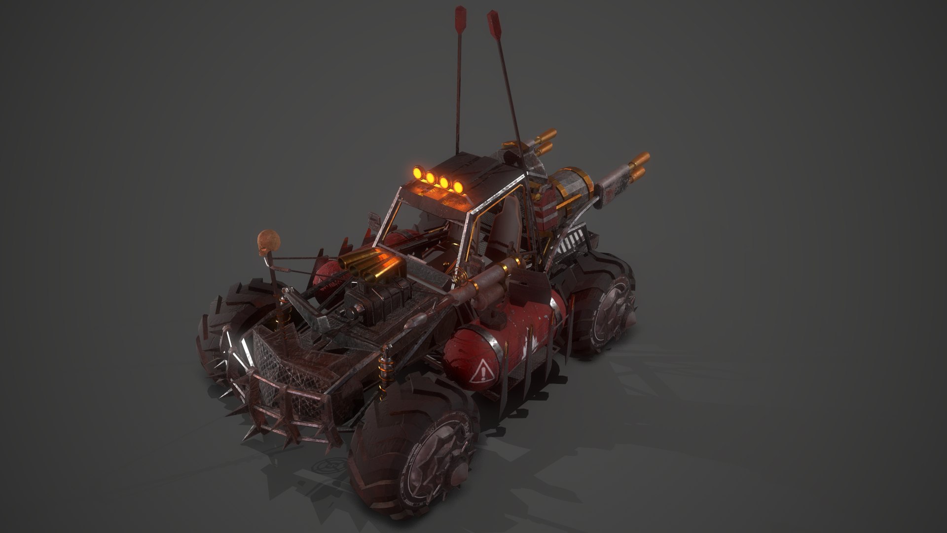 Battle Buggy 3D - TurboSquid 1606253